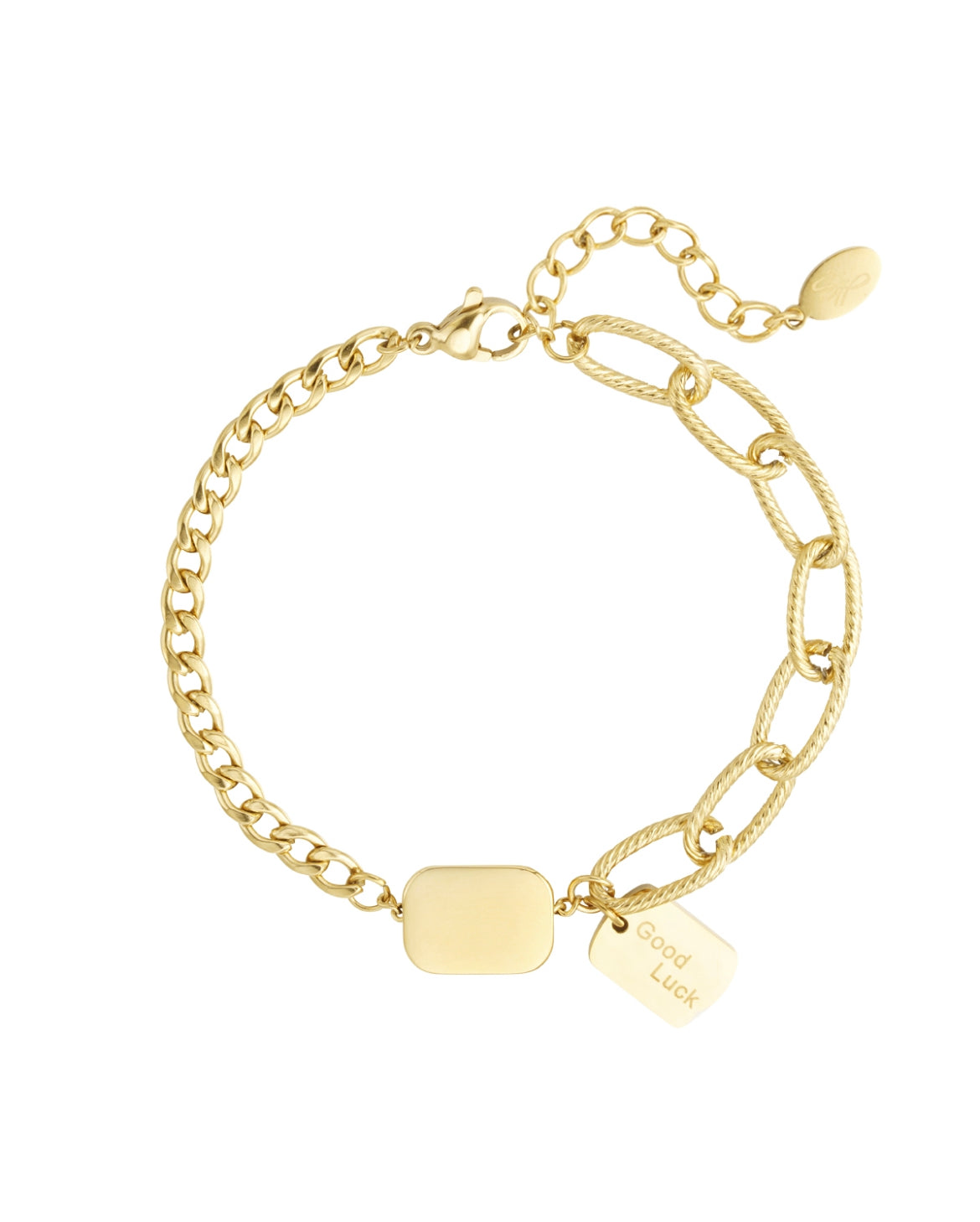 Armband Good luck goud – bydewi.nl